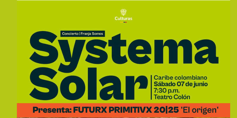 Systema Solar en Bogotá: "El Origen" en el Teatro Colón el 7 de junio